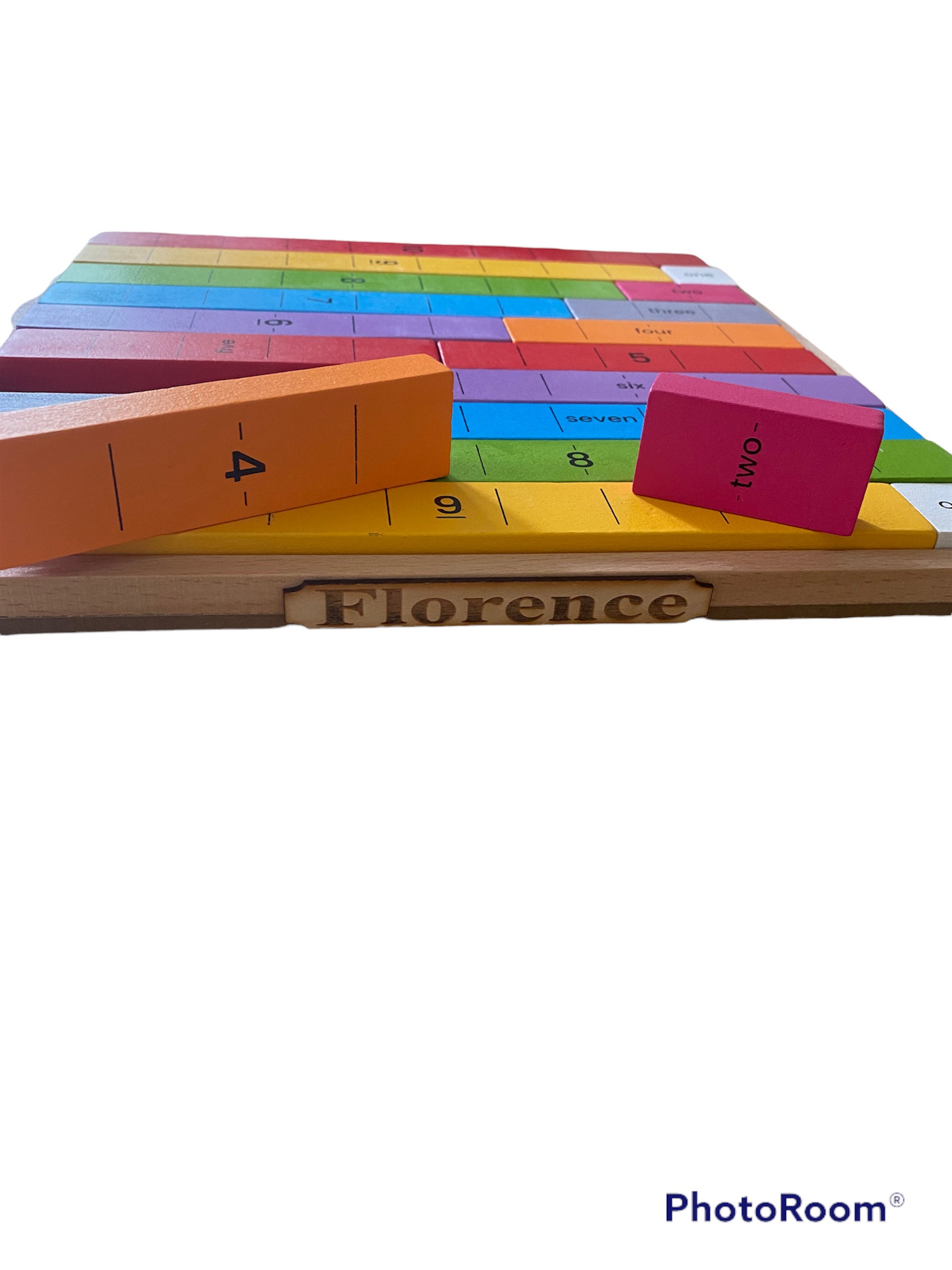 Personalised Wooden Number Bond Board Montessori Number Bonds - Etsy