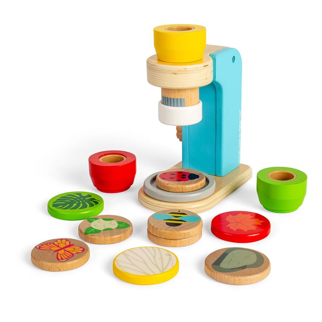 Personalised Wooden Microscope, Scientific Toys - Etsy UK