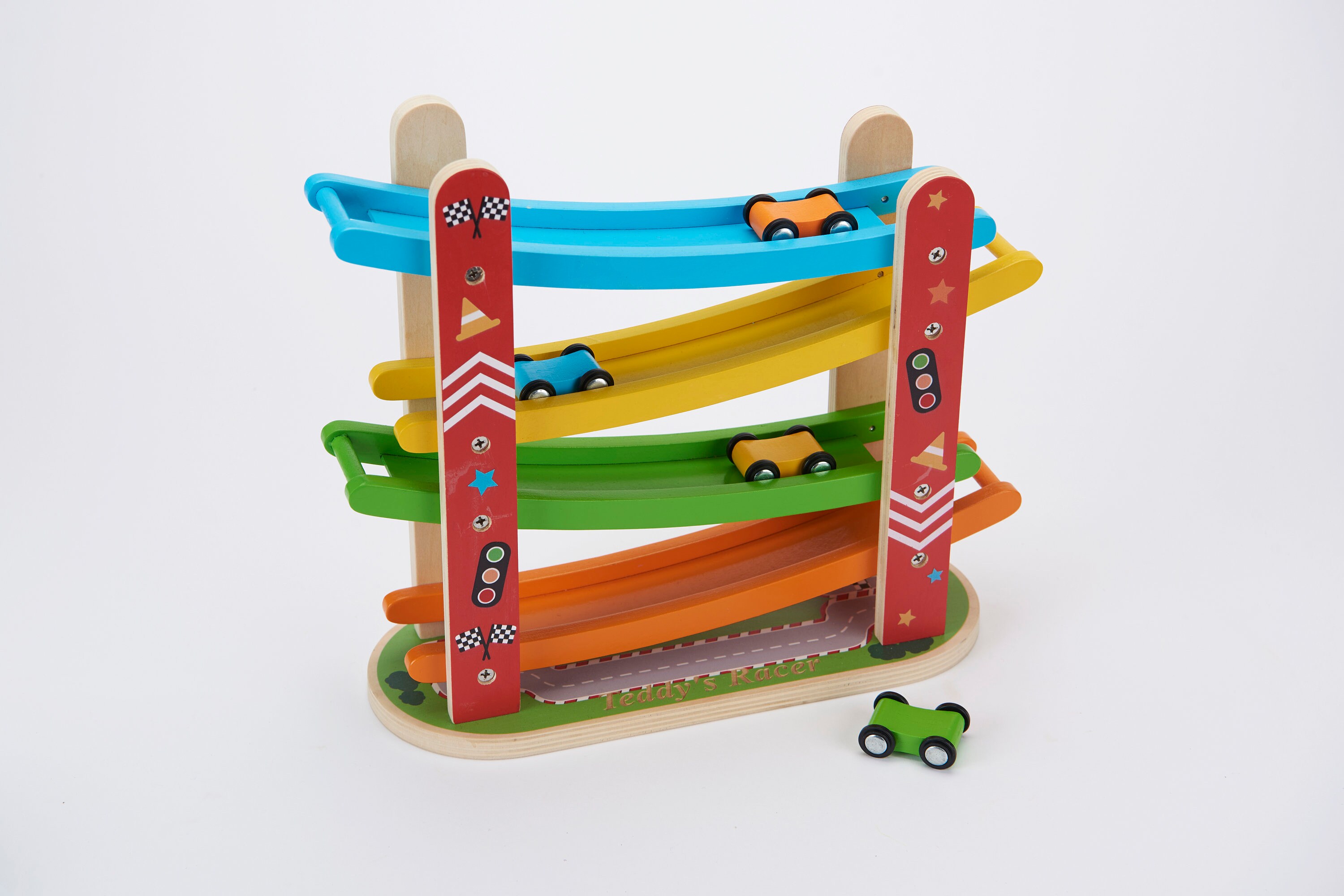 Personalised Wooden Car Racer Wooden Montessori Traditional | Etsy