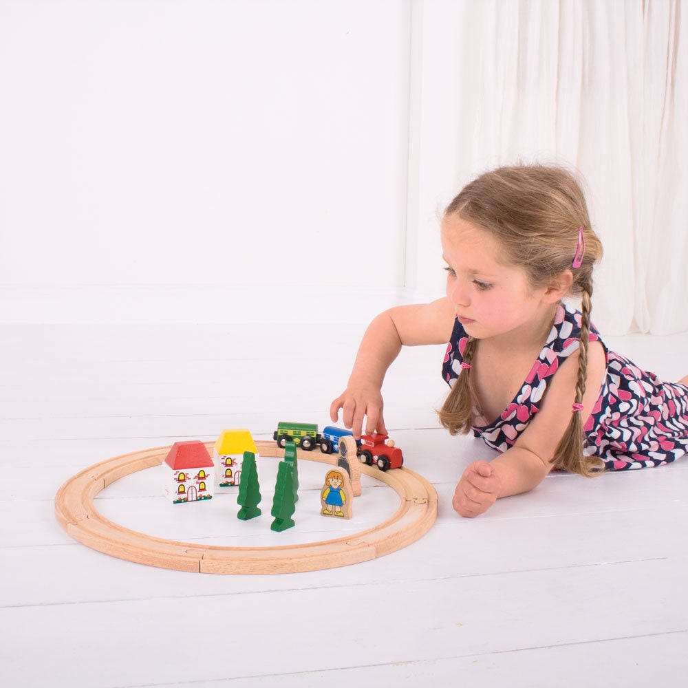 Personalised Wooden Train My First Train Set Toy Train - Etsy UK