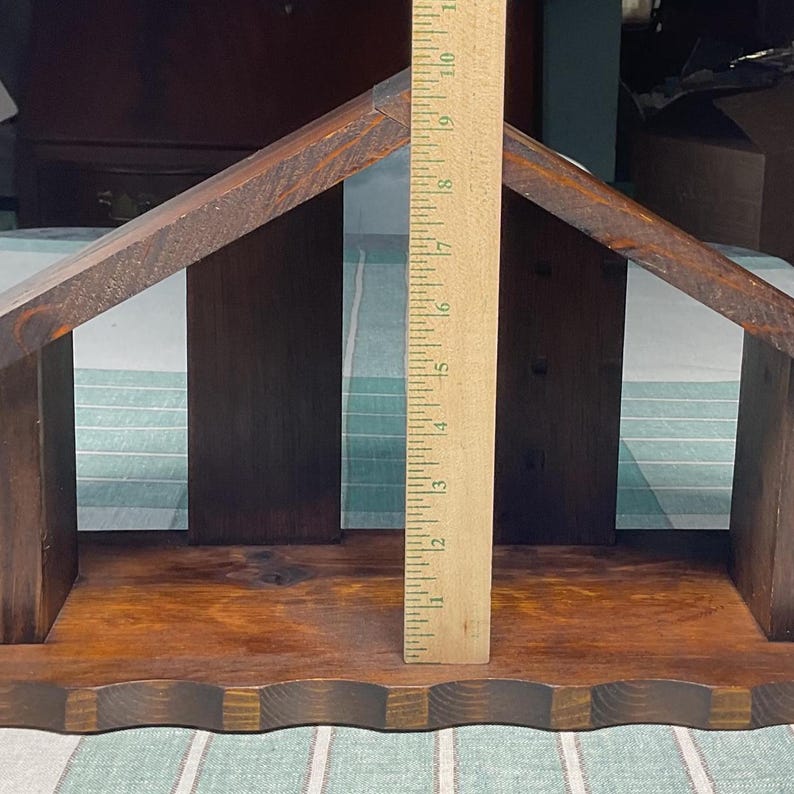 Bellini by Malco Nativity Stable- Solid Wood - With Box - Etsy