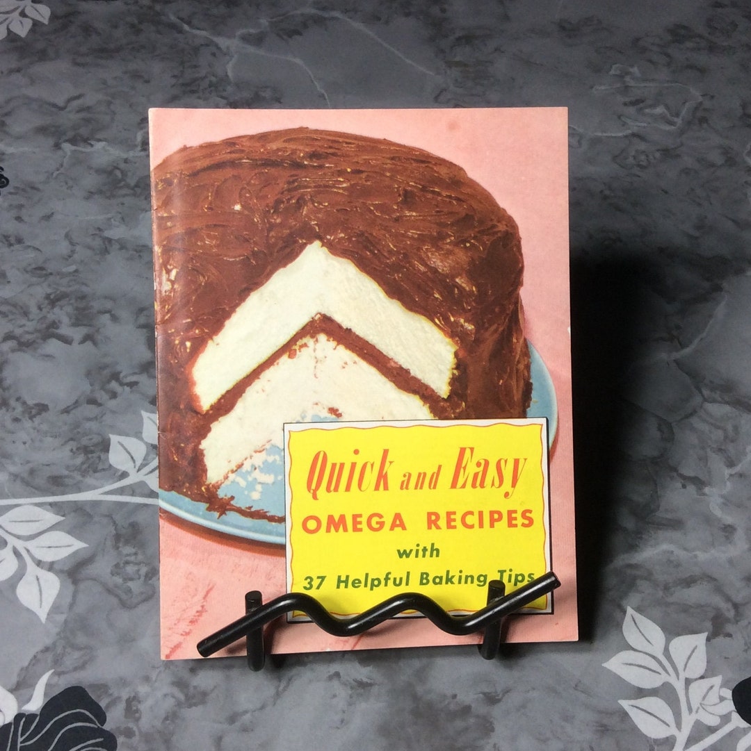 Booklet “quick and Easy Omega Recipes With 37 Helpful Baking Tips ...