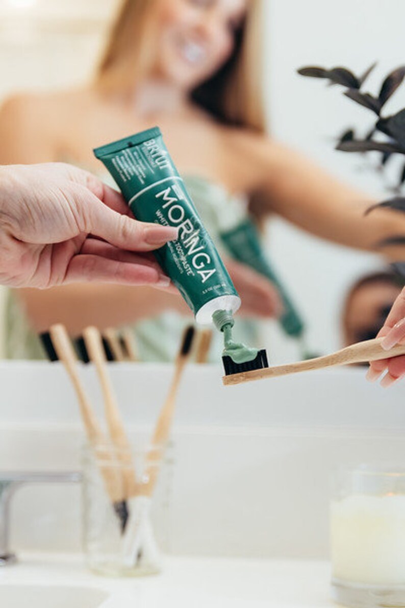 Anti-plaque Whitening Toothpaste organic Plant Based Sustainable ...