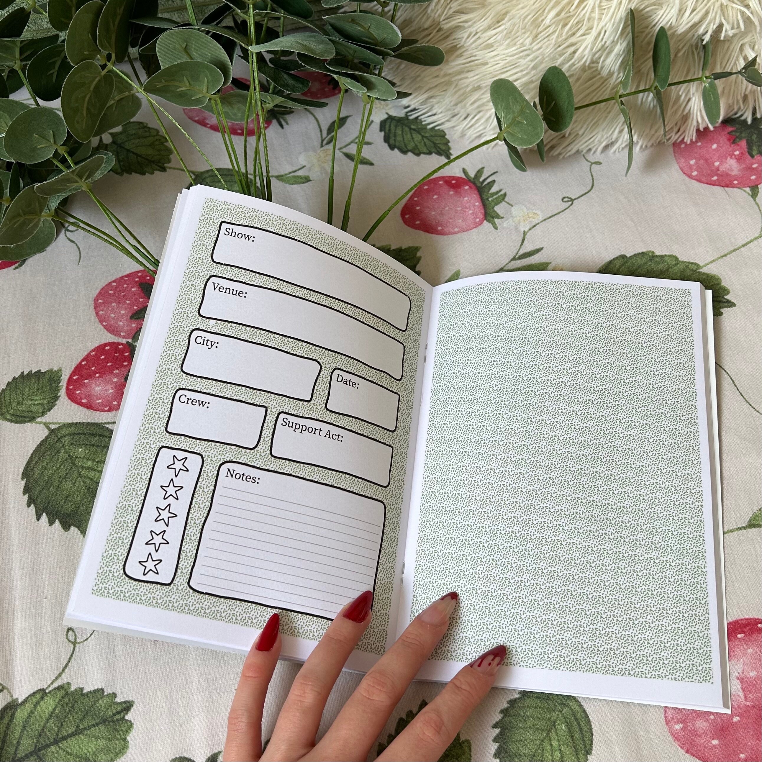 The Ticket Journal - Etsy UK