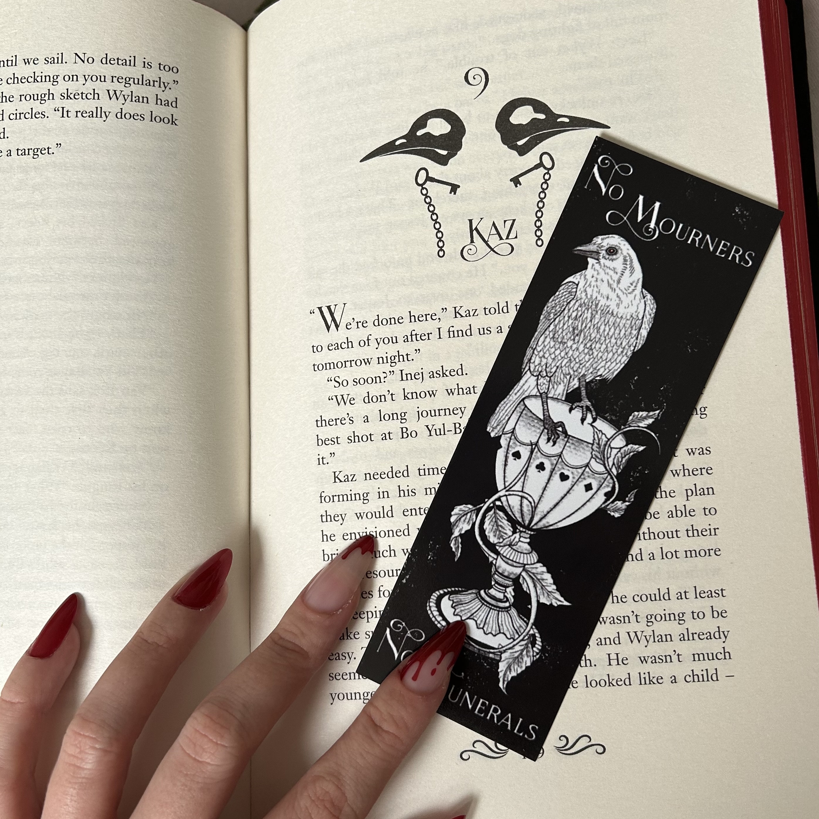 Six of Crows Bookmark - Etsy UK