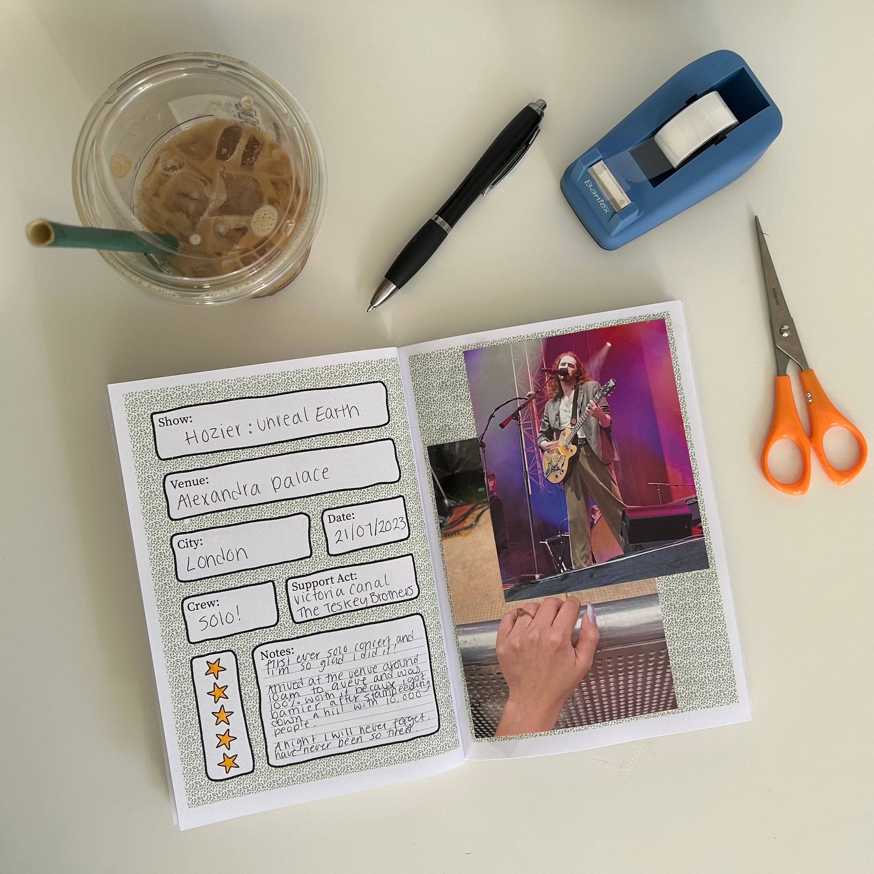 The Ticket Journal - Etsy UK