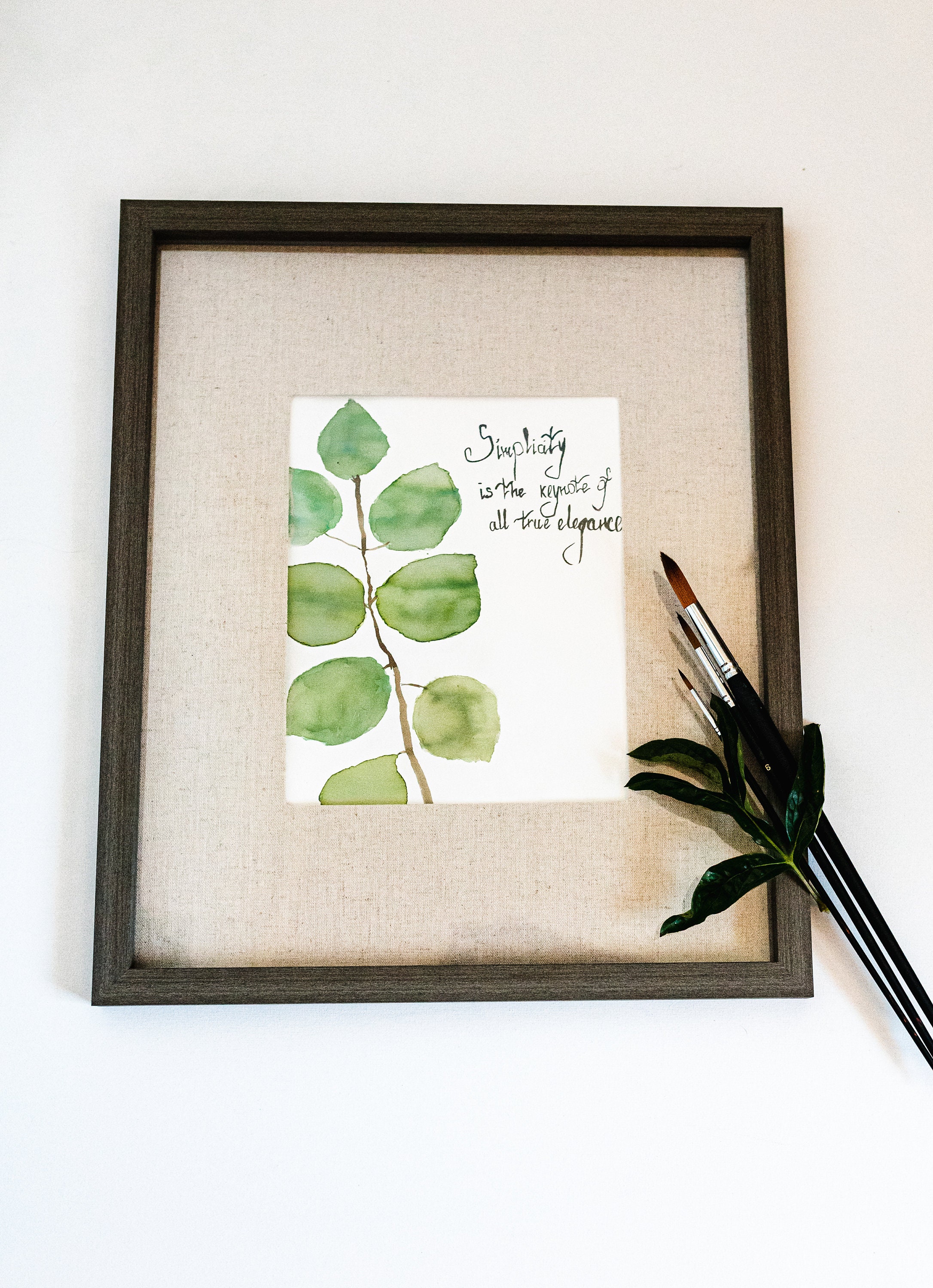 Silver Dollar Eucalyptus Watercolour Painting Poster A3 A4 A5 - Etsy