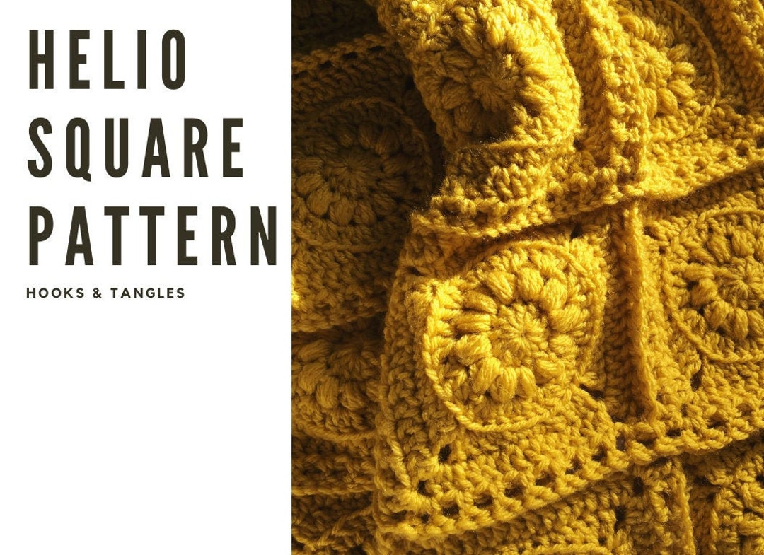 CROCHET PATTERN, Helio Square Pattern - Etsy
