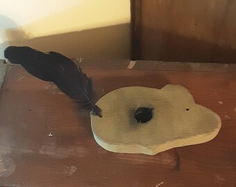 Colonial Inkwell - Etsy