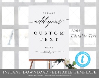 Welcome table | Etsy