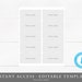 2x4 Printable Address Label Template | Instant Download, Templett ...