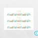 Beach Theme Water Bottle Label, for Any Event, Party Decoration, Coral ...