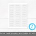 Printable Address Label Template Instant Download, Templett, Envelope ...