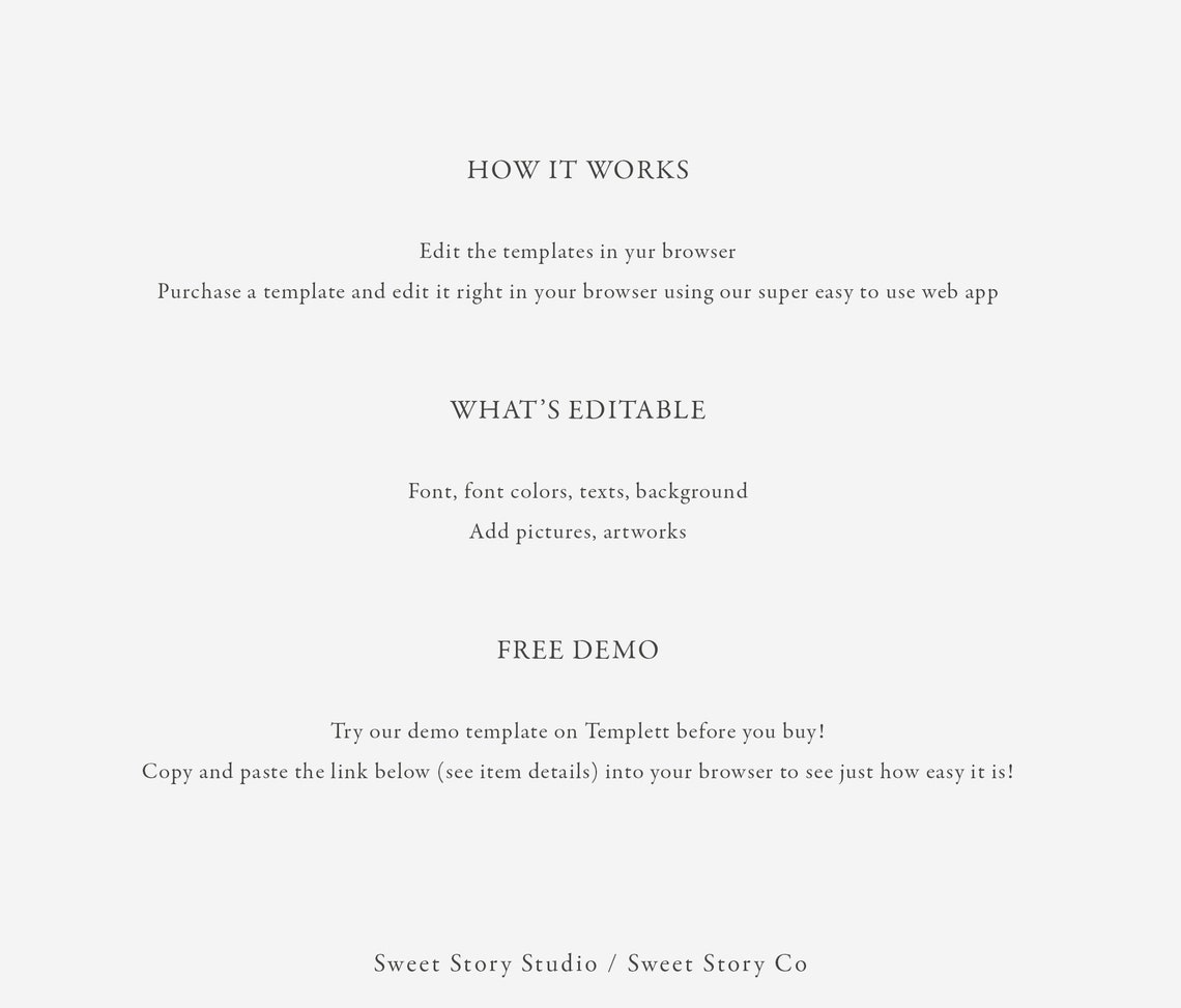 2x4 Printable Address Label Template | Instant Download, Templett ...