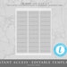 Return Address Label Template, Fully Envelope Address, Digital File for ...