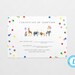 Hand-drawn Bow Menu Template, Any Event, Bow, Birthday, Baby Shower ...