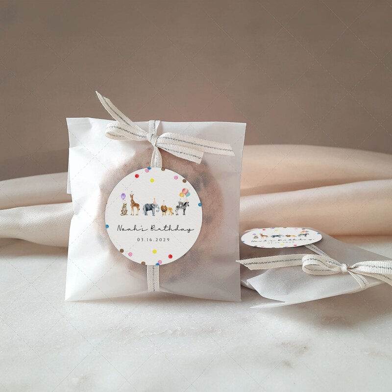 Animal Cracker Label - Etsy