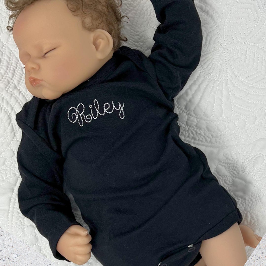 Embroidered Baby Outfit With Name: Personalized Newborn Gift, Custom ...