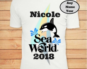 Seaworld shirt | Etsy