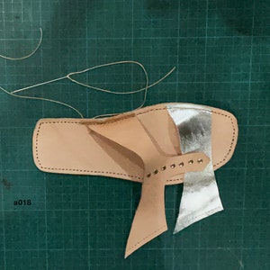 Leather Sandals Printable Pattern DIY Learn Handcrafting Shoemaking ...