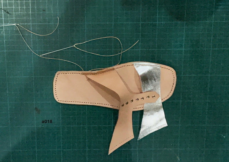 Leather Sandals Printable Pattern DIY Learn Handcrafting - Etsy