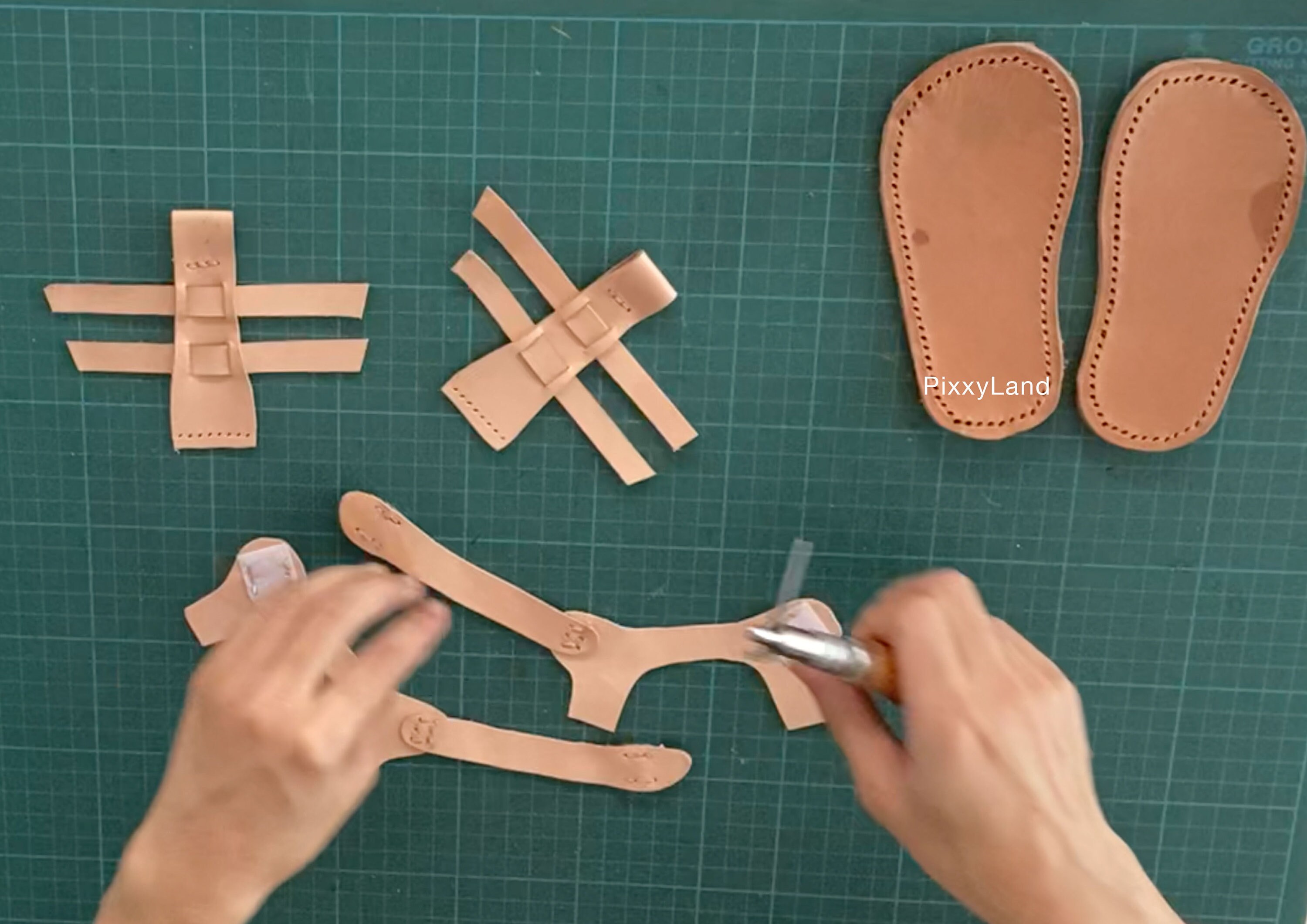 Toddler Leather Sandals Printable Pattern DIY Shoemaking - Etsy