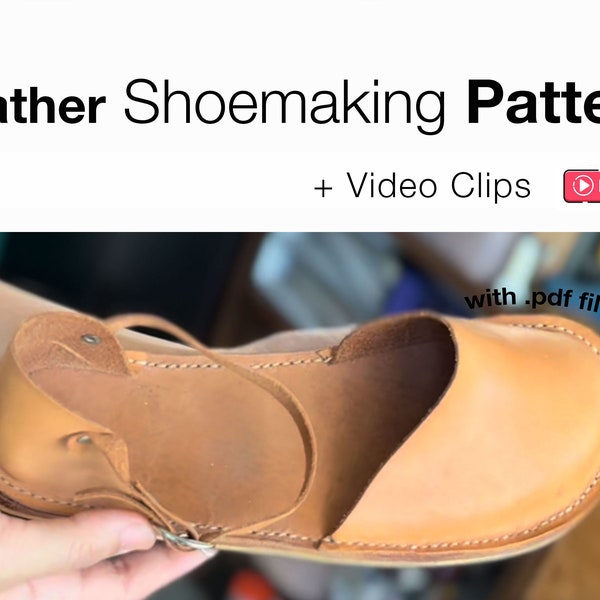 Leather Sandal Pattern - Etsy