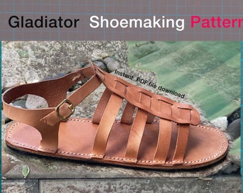 Leather Sandals Pattern - Etsy