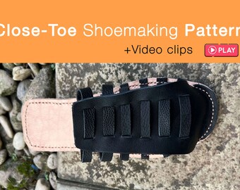 Toddler Leather Sandals Printable Pattern DIY Learn Shoemaking - Etsy