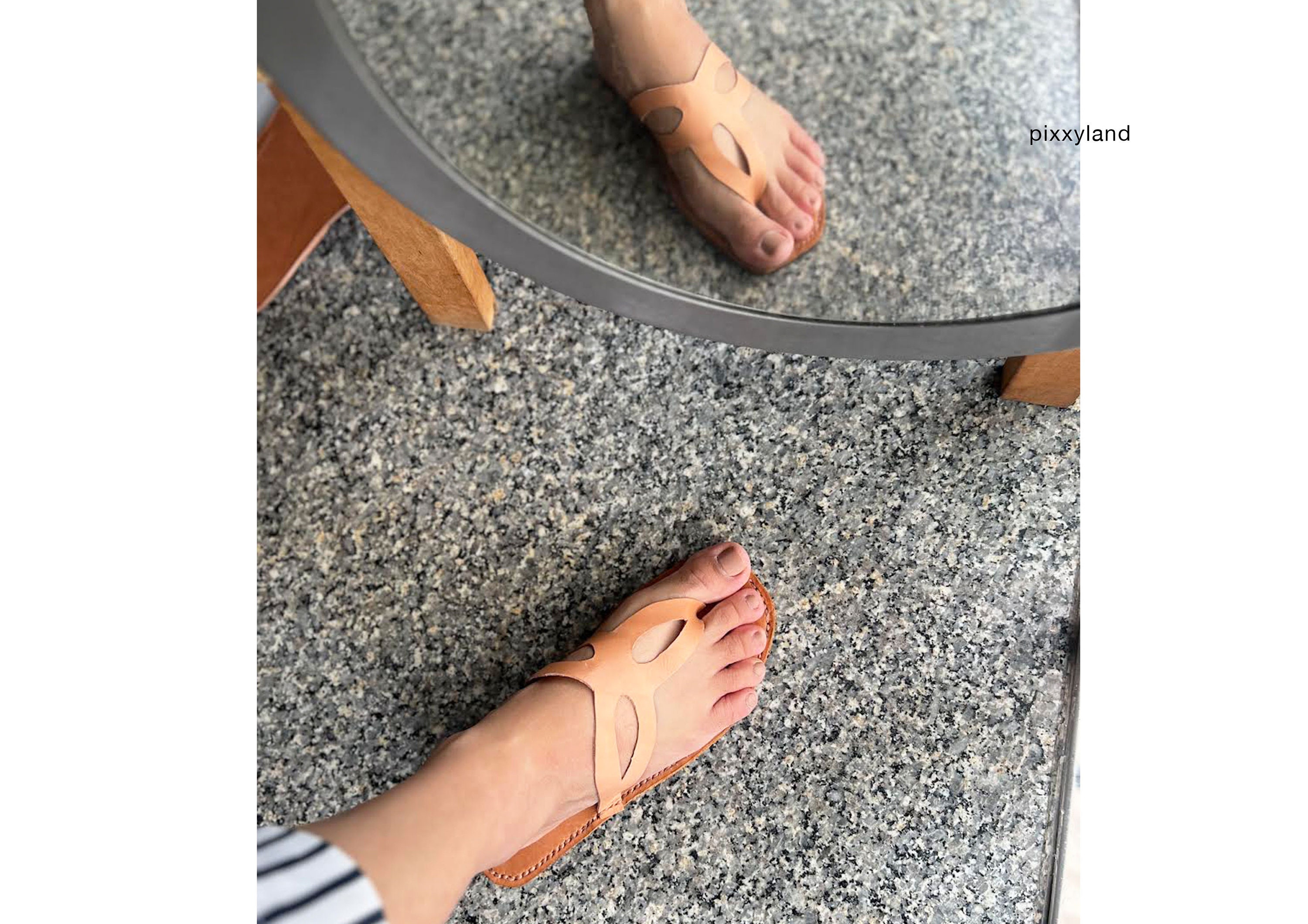 Leather Sandals Printable Pattern Learn DIY Handcrafting Shoemaking ...