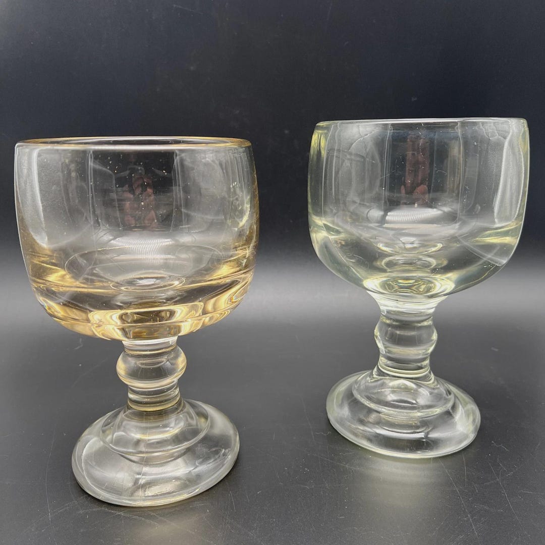 Vtg Massive Margarita Goblet Beer Steins Super Thick Heavy Extra Large ...