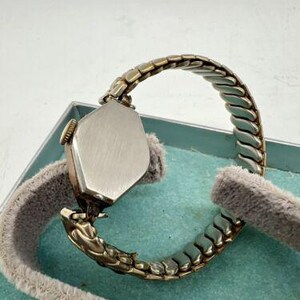 Vintage MEPA 17 Jewels Gold Bronze Toned Wrist Watch W/ Weisfield’s Box ...