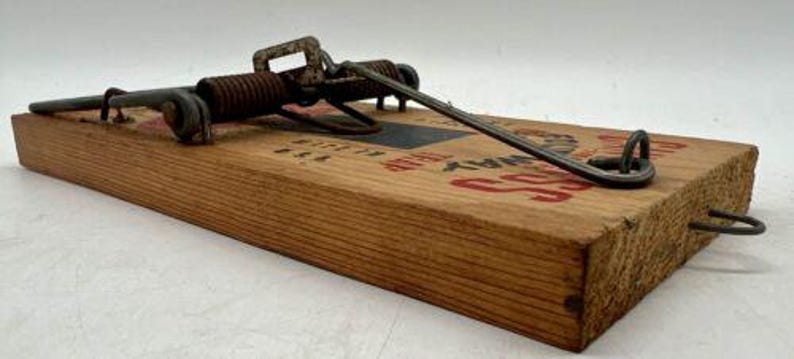 Vintage CAN’T MISS Four Way Rat Mouse Trap by Mcgill Metal Products - Etsy