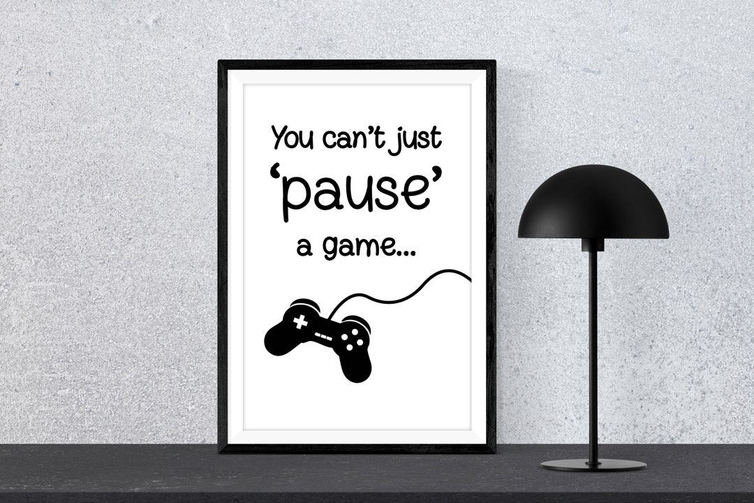 Gaming Wall Art, Gamer Print, Video Games, Gaming Room Decor, Teen Boy ...