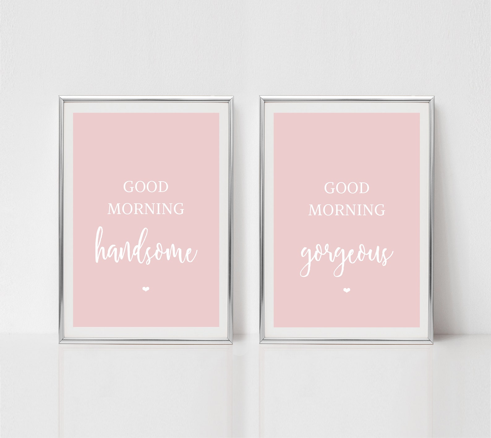 Bedroom Wall Art Good Morning Gorgeous Good Morning - Etsy UK