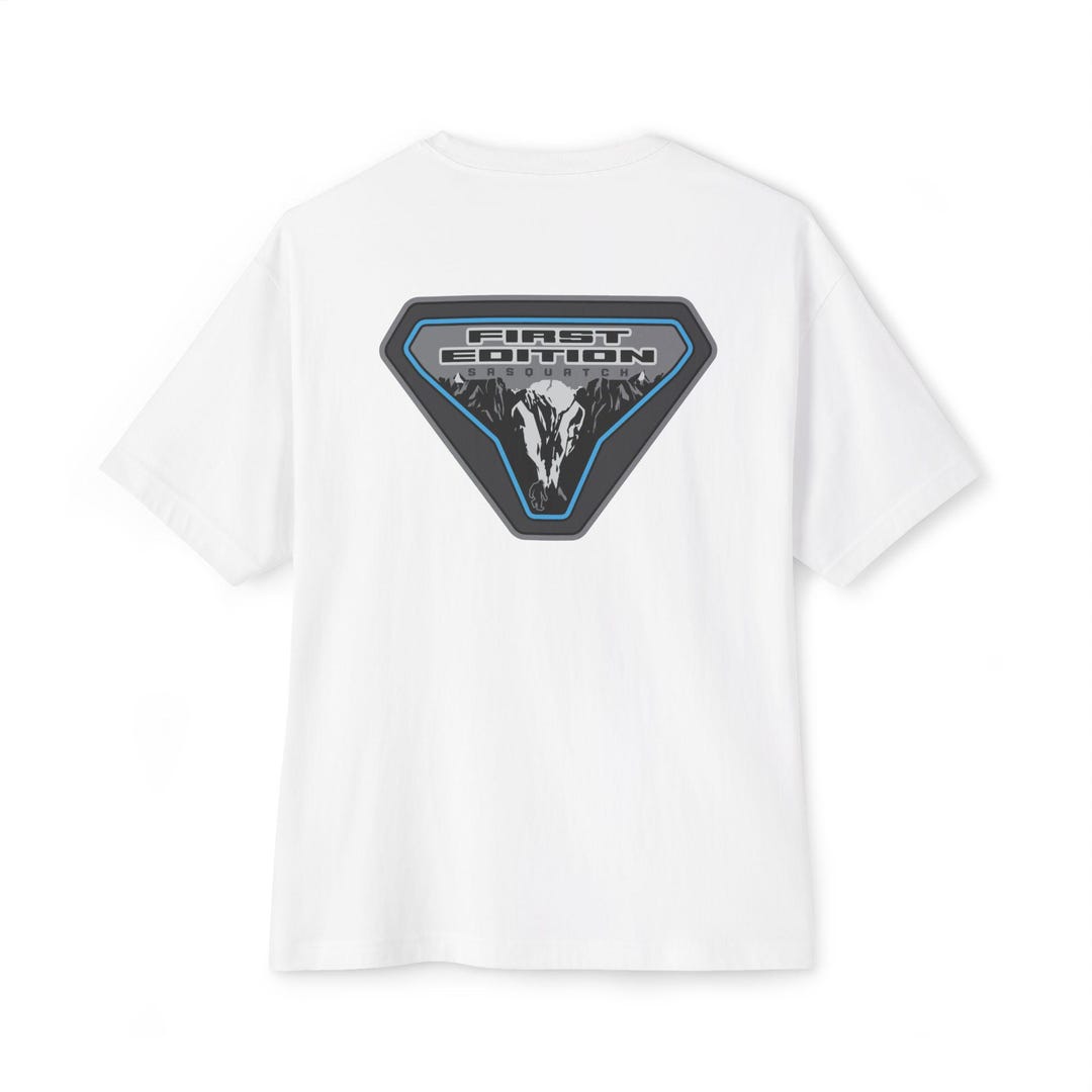 Bronco Horse Chest Logo Tee | First Edition Graphic Back T-shirt - Etsy