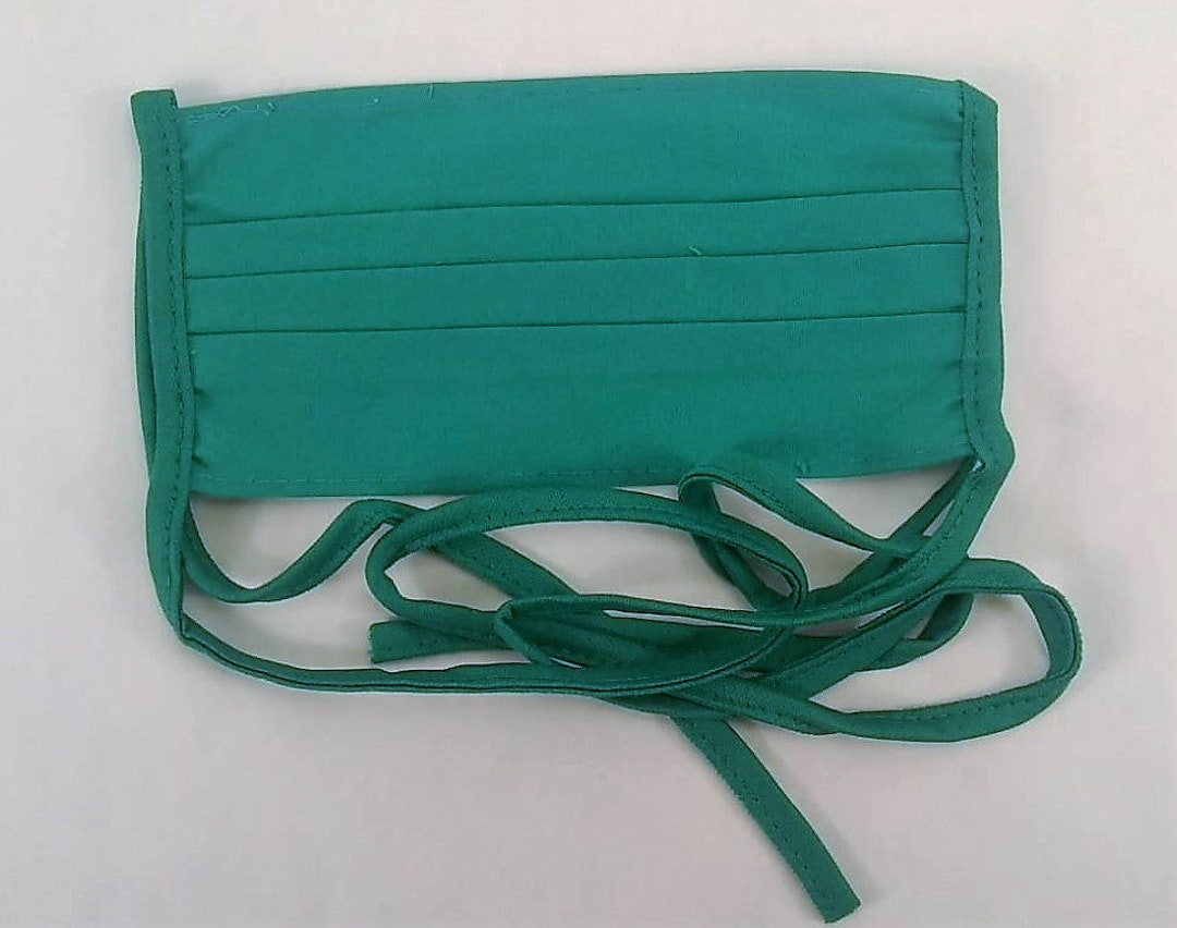 Tie-back Face Mask Adjustable Strings Cloth 100% Cotton Washable Adult ...