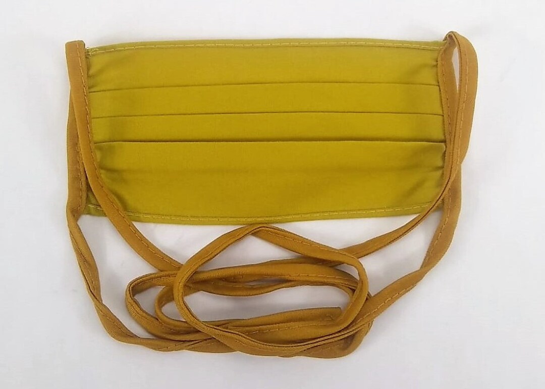 Tie-back Face Mask Adjustable Strings Cloth 100% Cotton Washable Adult ...