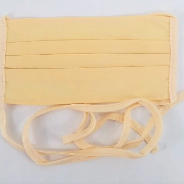 Tie Back Face Mask - Etsy