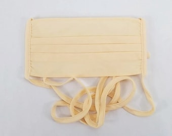 Tie Back Face Mask - Etsy