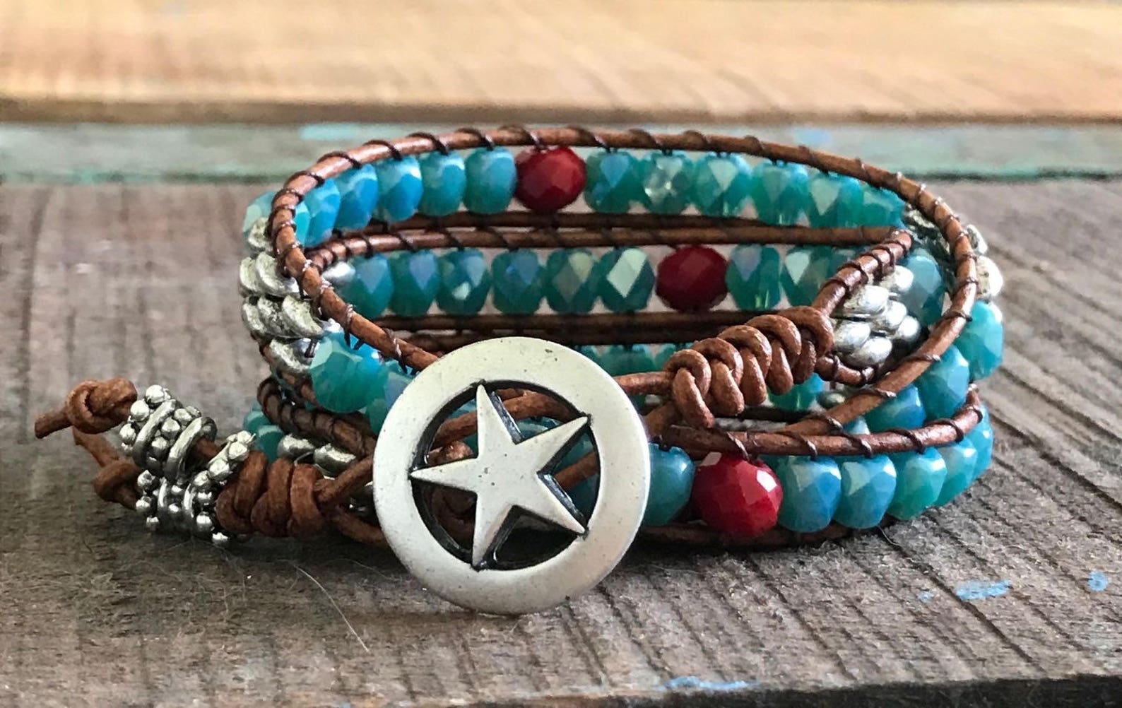 Handmade Beaded Bracelet. - Etsy