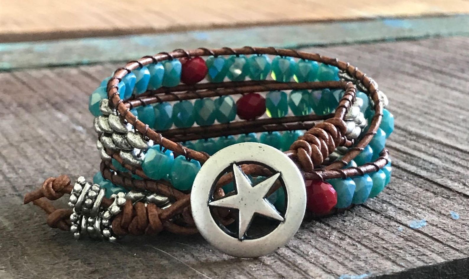 Handmade Beaded Bracelet. - Etsy