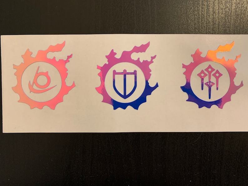 FFXIV / FF14 Vinyl/decal Job Icons - Etsy