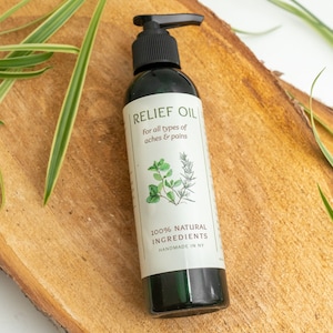 Relief Oil - Etsy