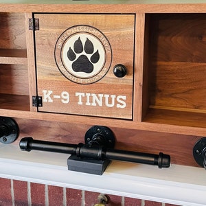 Warrior Rack-police Rack-military Rack-leo Storage-gear Storage-k9 ...