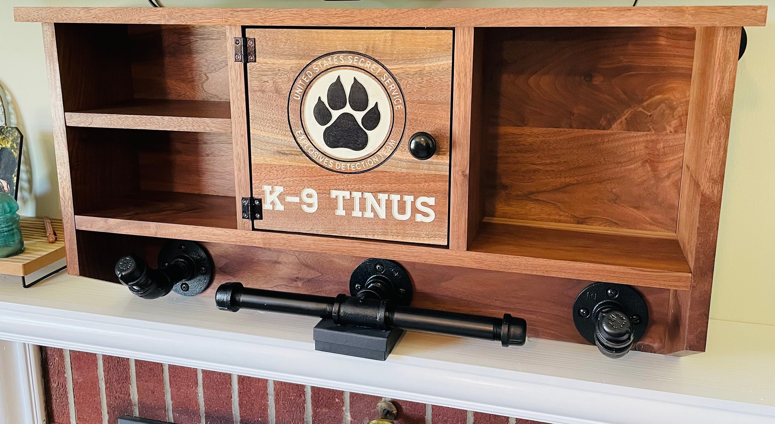 Warrior Rack-police Rack-military Rack-leo Storage-gear Storage-k9 ...