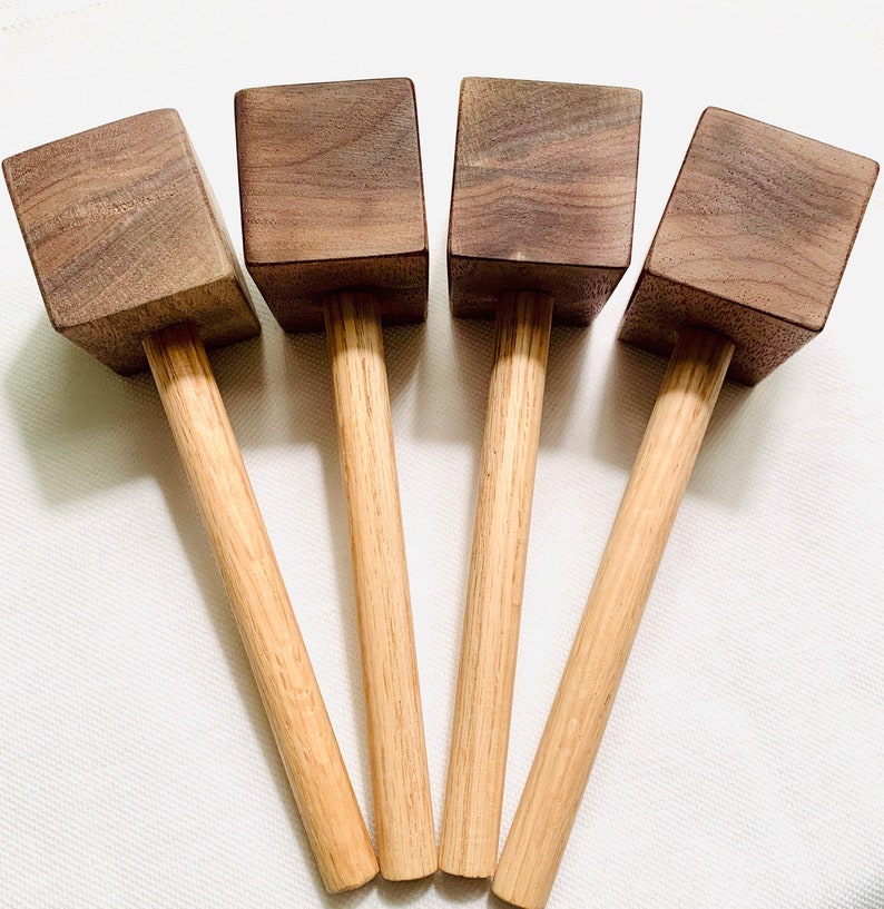 High End Seafood Mallets/hardwood Crab Mallet/walnut Seafood Mallet ...
