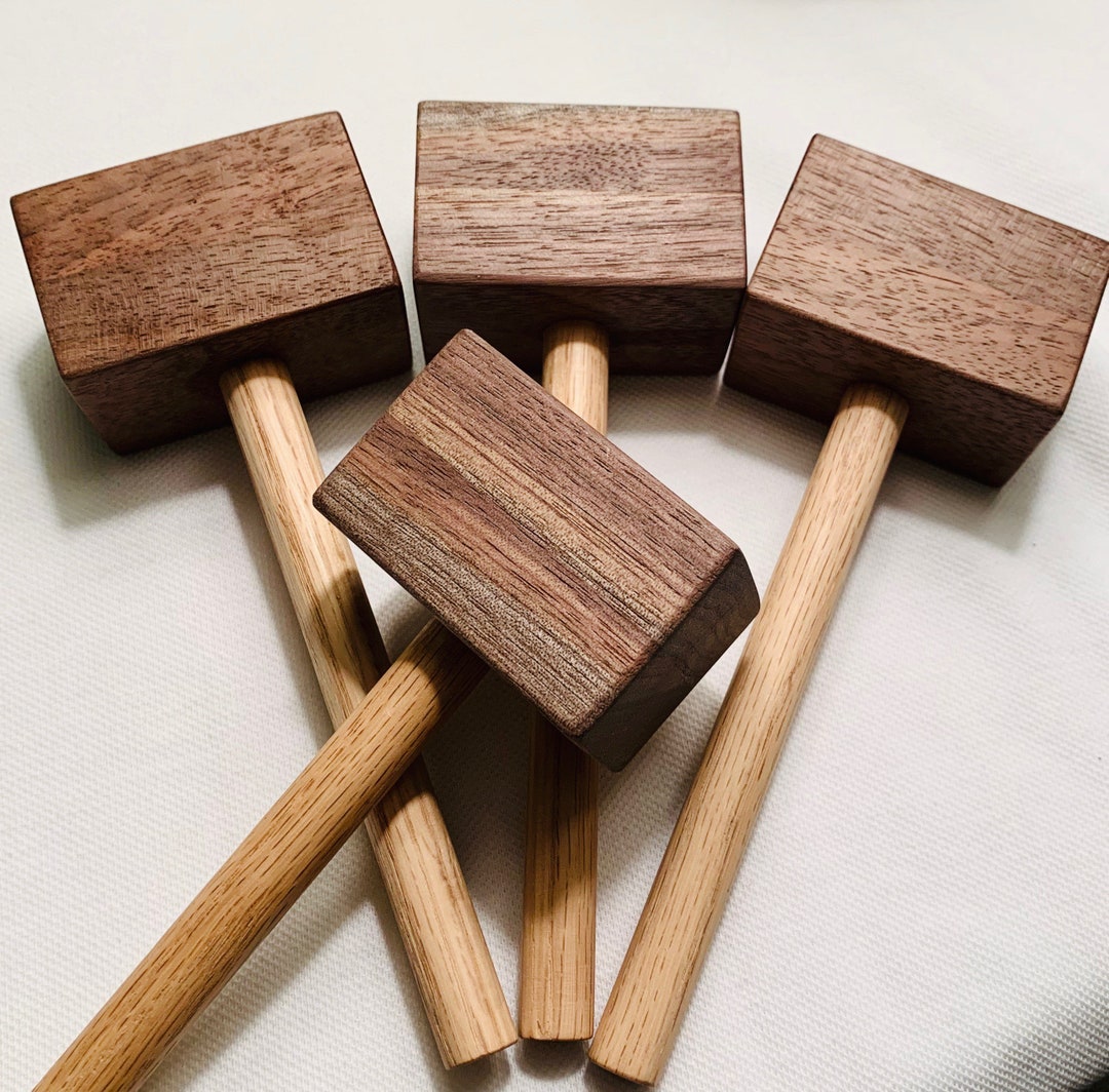 High End Seafood Mallets/hardwood Crab Mallet/walnut Seafood Mallet ...