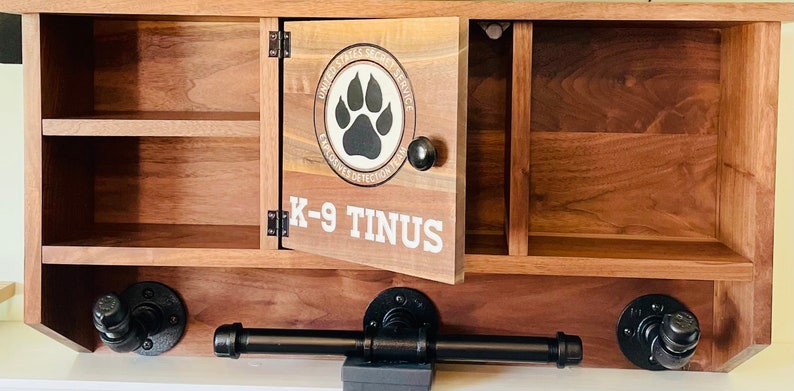 Warrior Rack-police Rack-military Rack-leo Storage-gear Storage-k9 ...