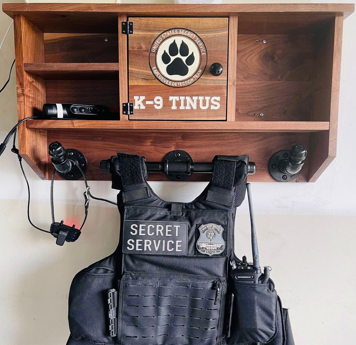 Warrior Rack-police Rack-military Rack-leo Storage-gear Storage-k9 ...